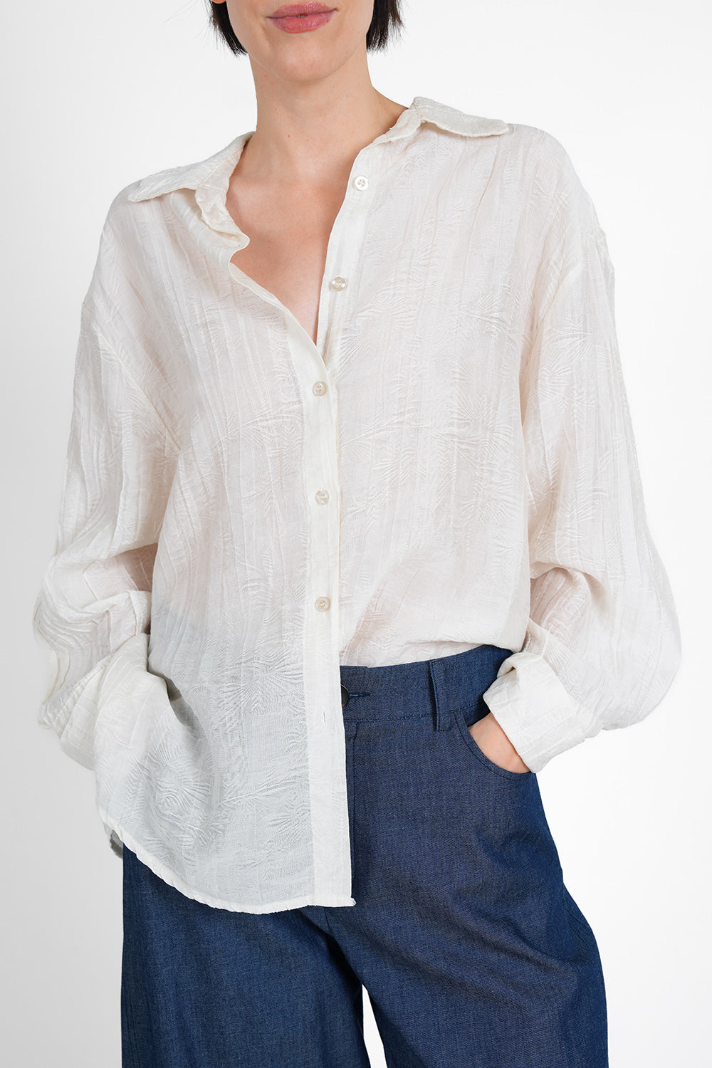 Casa Lyocell Blouse - butter | www.prego.de – PREGO - made with love
