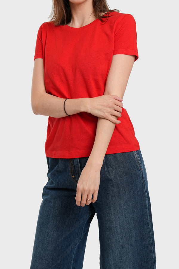 Tipra Organic Cotton Shirt - red | prego.de - PREGO - made with love